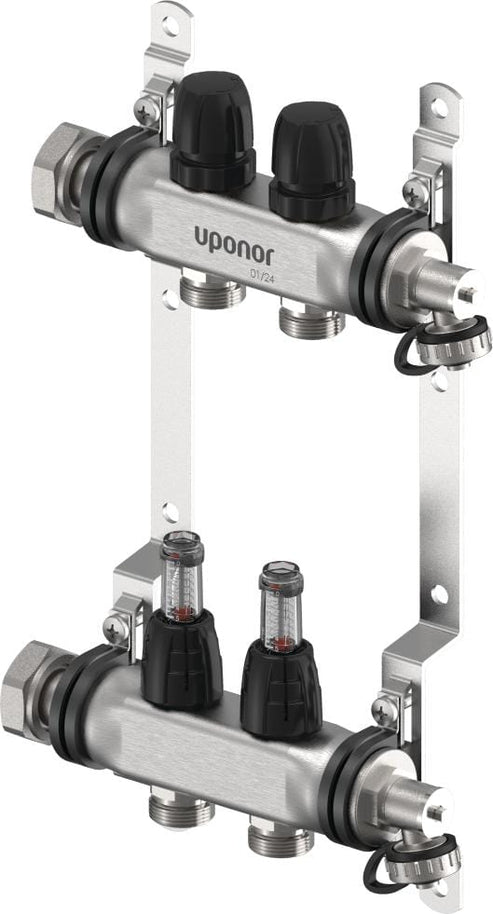 2 Port Uponor Vario S manifold FM | 1140833 – The UFH Group