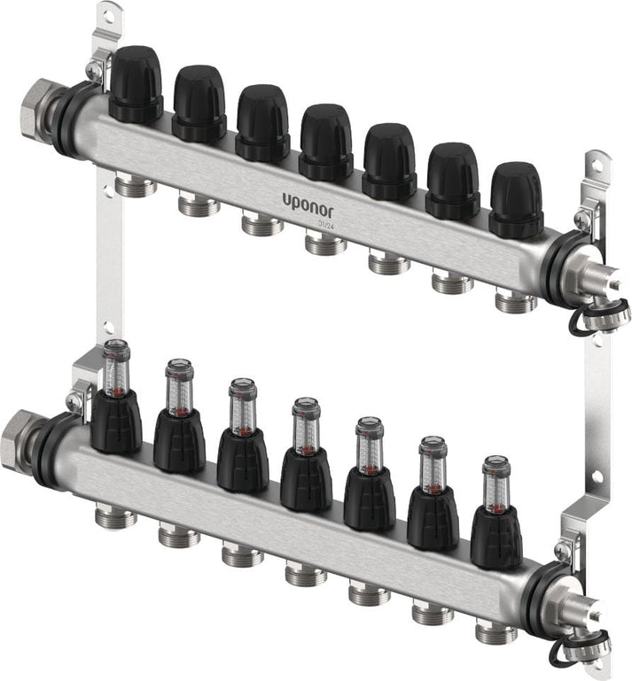 7 Port Uponor Vario S manifold FM | 1140838 – The UFH Group