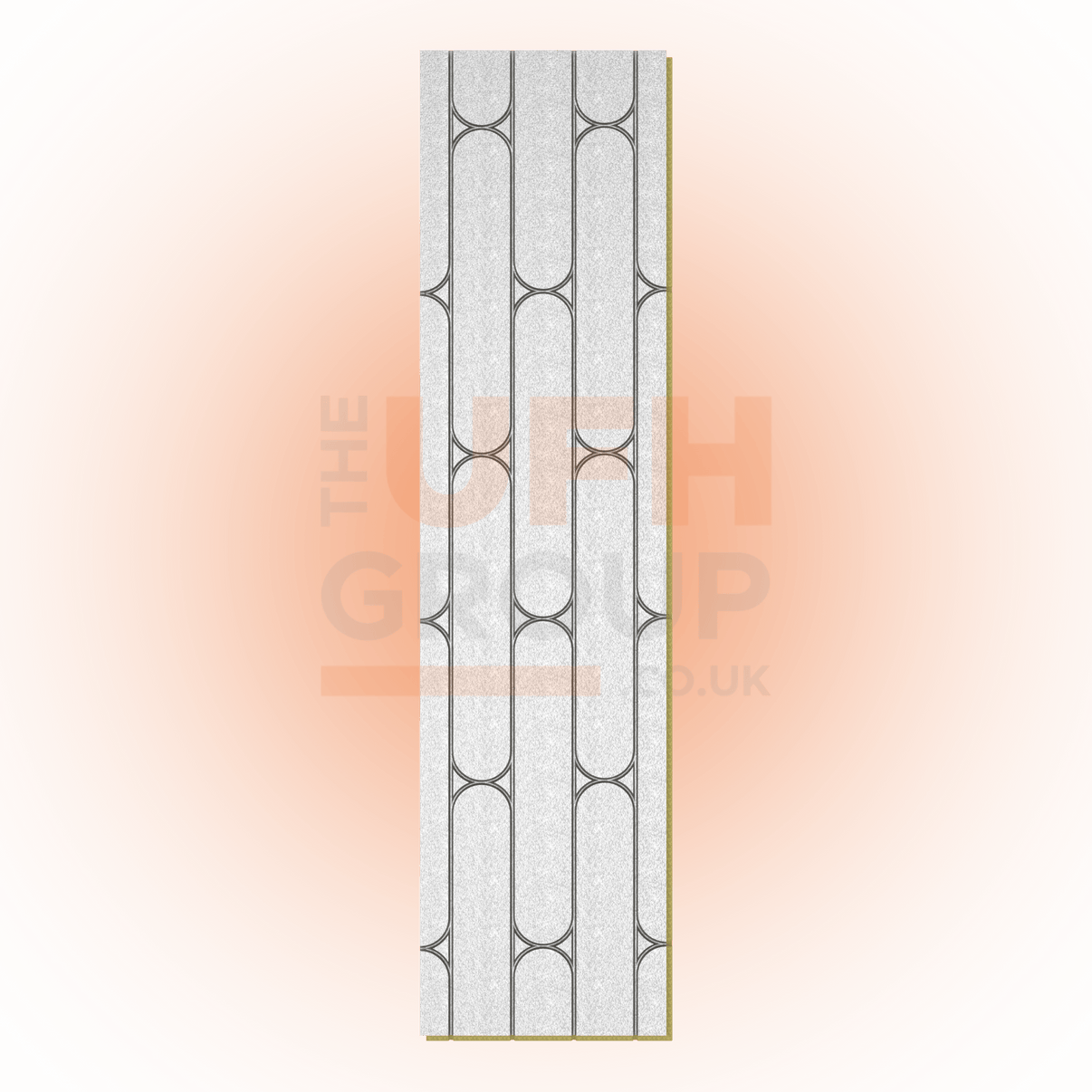 22mm Tekwarm Foiled Routed Chipboard UFH Panels | 2400mm x 600mm | 150 ...